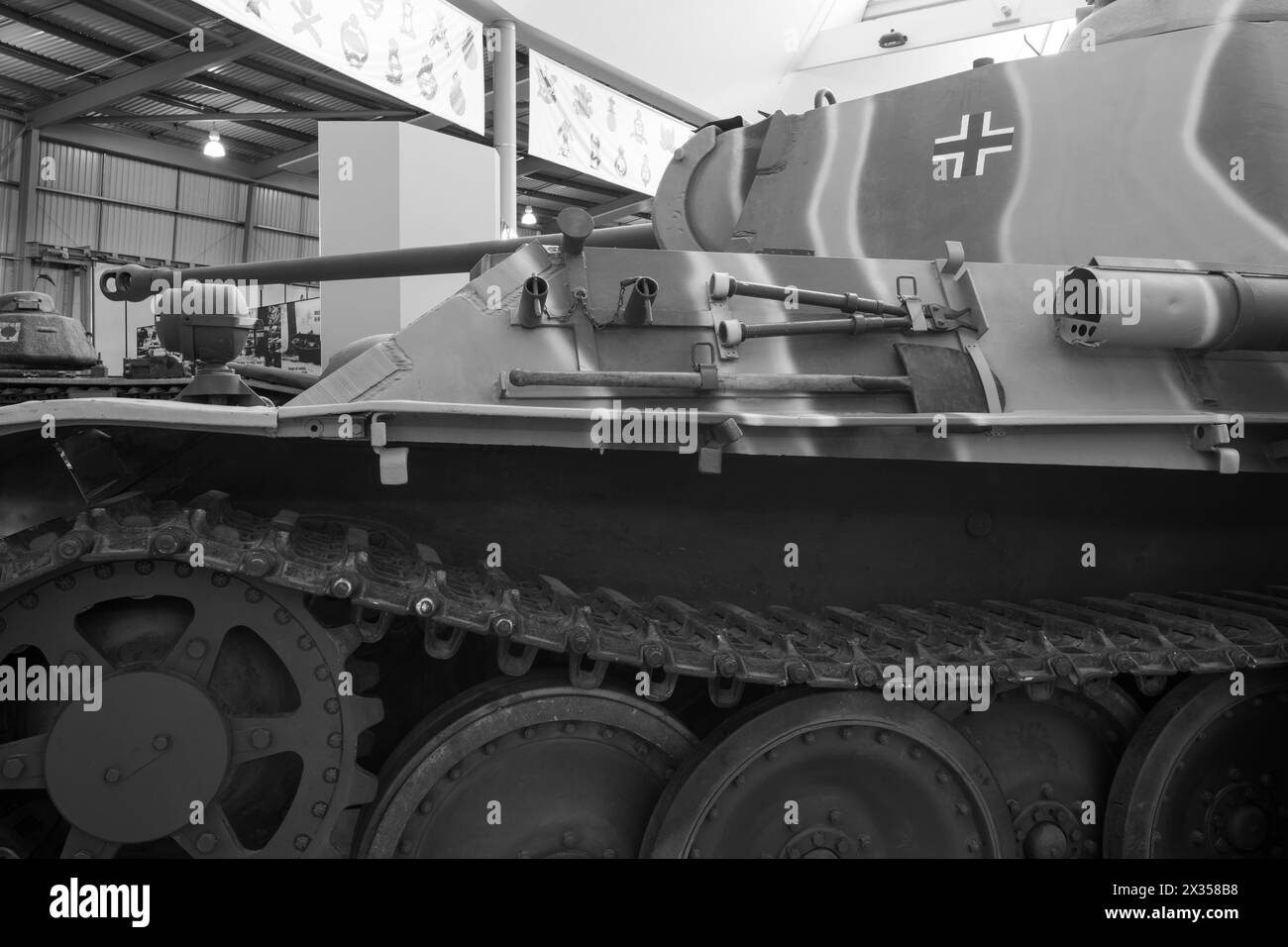 Panther tank Black and White Stock Photos & Images - Alamy