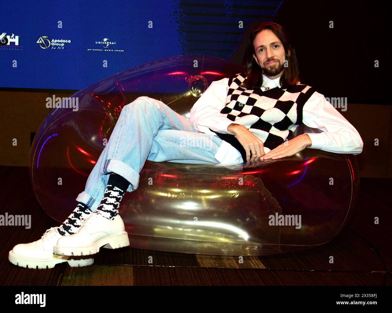 Mexico City, Mexico City, Mexico. 24th Apr, 2024. The Colombian artist ...