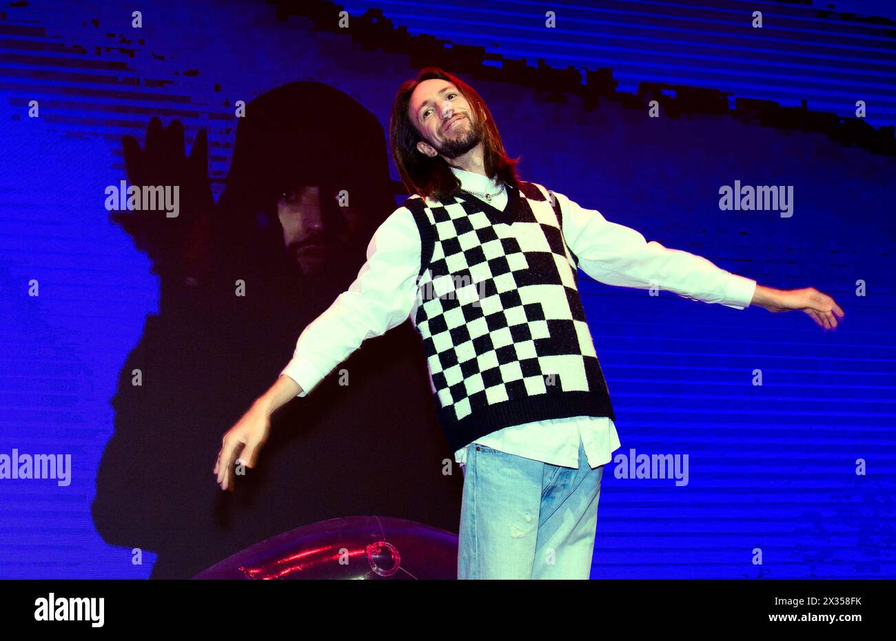 Mexico City, Mexico City, Mexico. 24th Apr, 2024. The Colombian artist ...