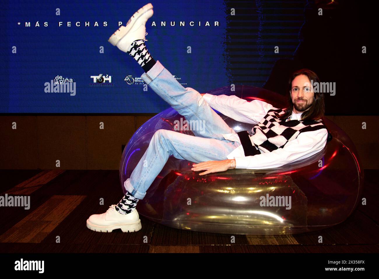 Mexico City, Mexico City, Mexico. 24th Apr, 2024. The Colombian artist ...