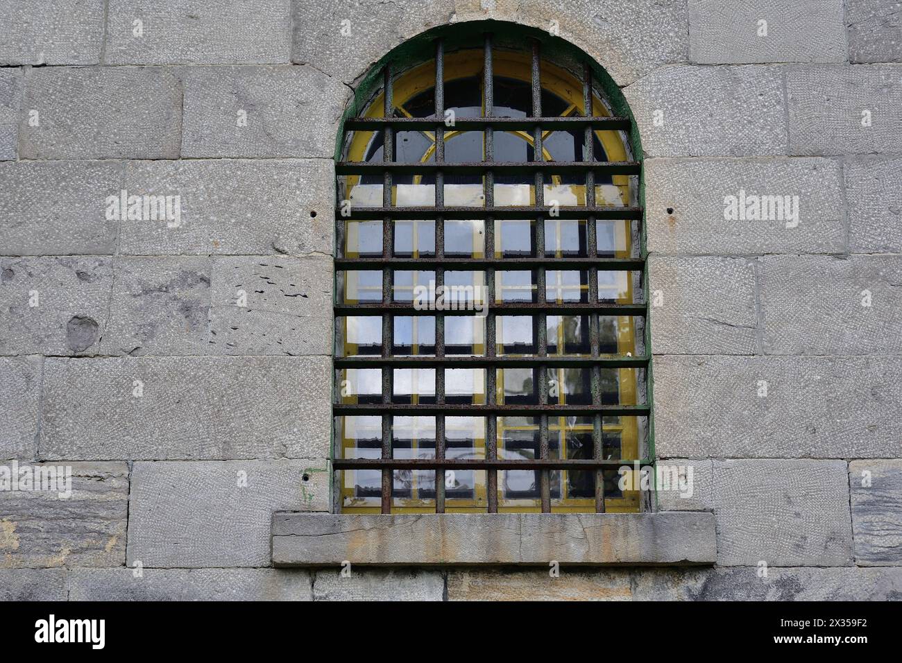 Prison cell window hi-res stock photography and images - Alamy