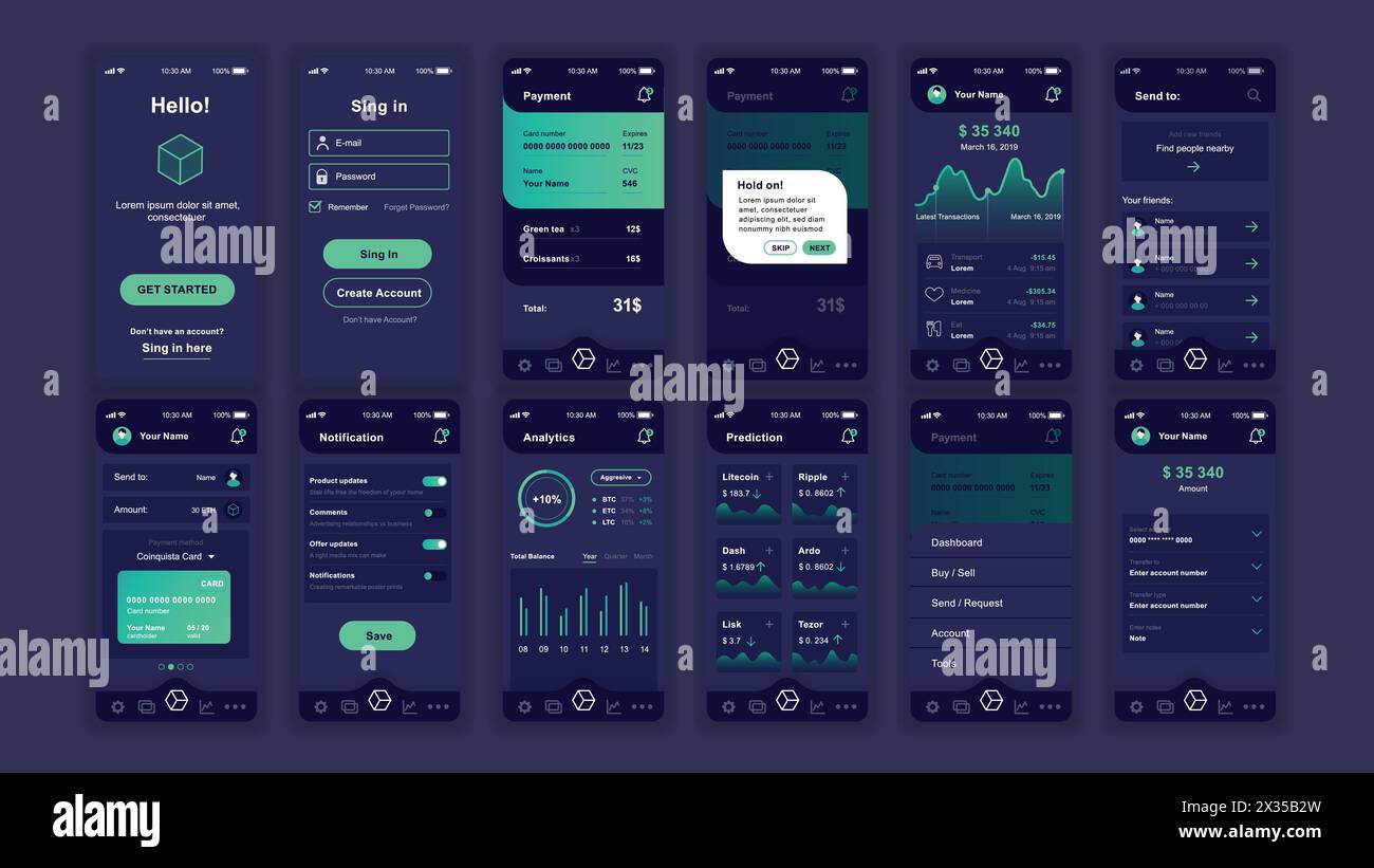 Gui logo design hi-res stock photography and images - Alamy