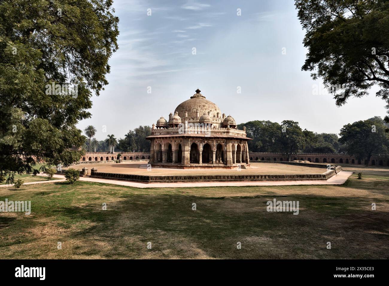 India, Delhi, Humayun's Tomb, built by Hamida Banu Begun in 1565-72 A.D ...