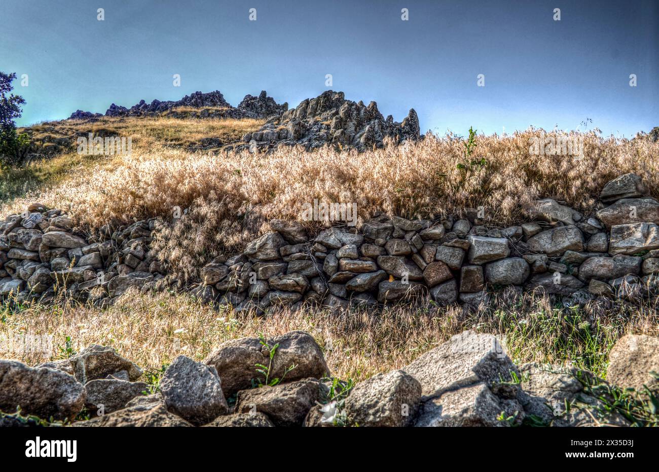 Ancient Megalithic Observatory "Kokino" in Macedonia. Observatory was ...