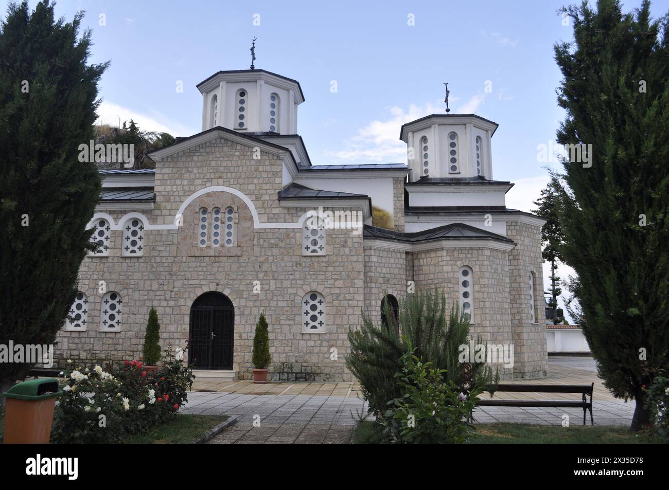 The monastery complex and the church The Nativity of Virgin Mary in ...