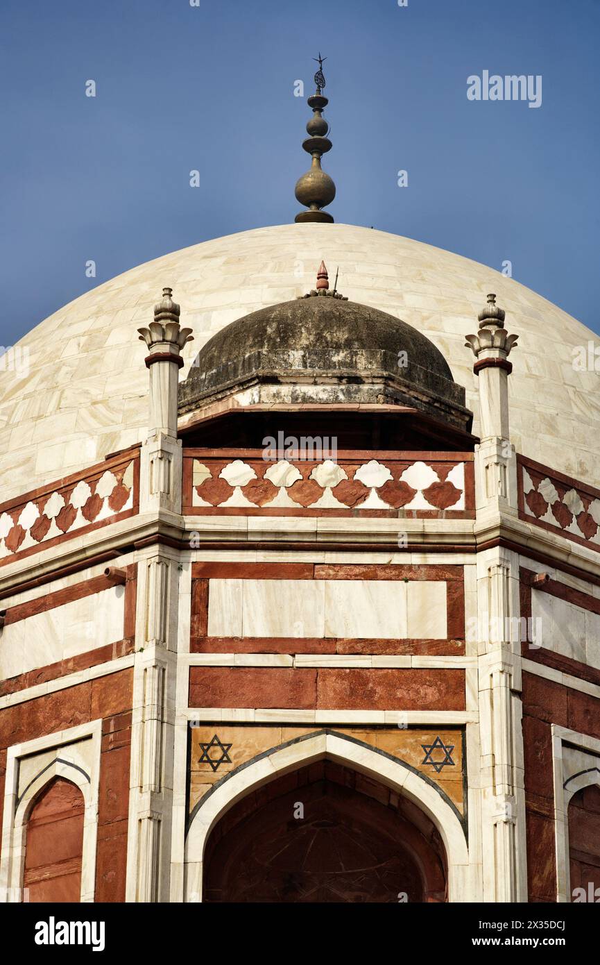 India, Delhi, Humayun's Tomb, built by Hamida Banu Begun in 1565-72 A.D ...