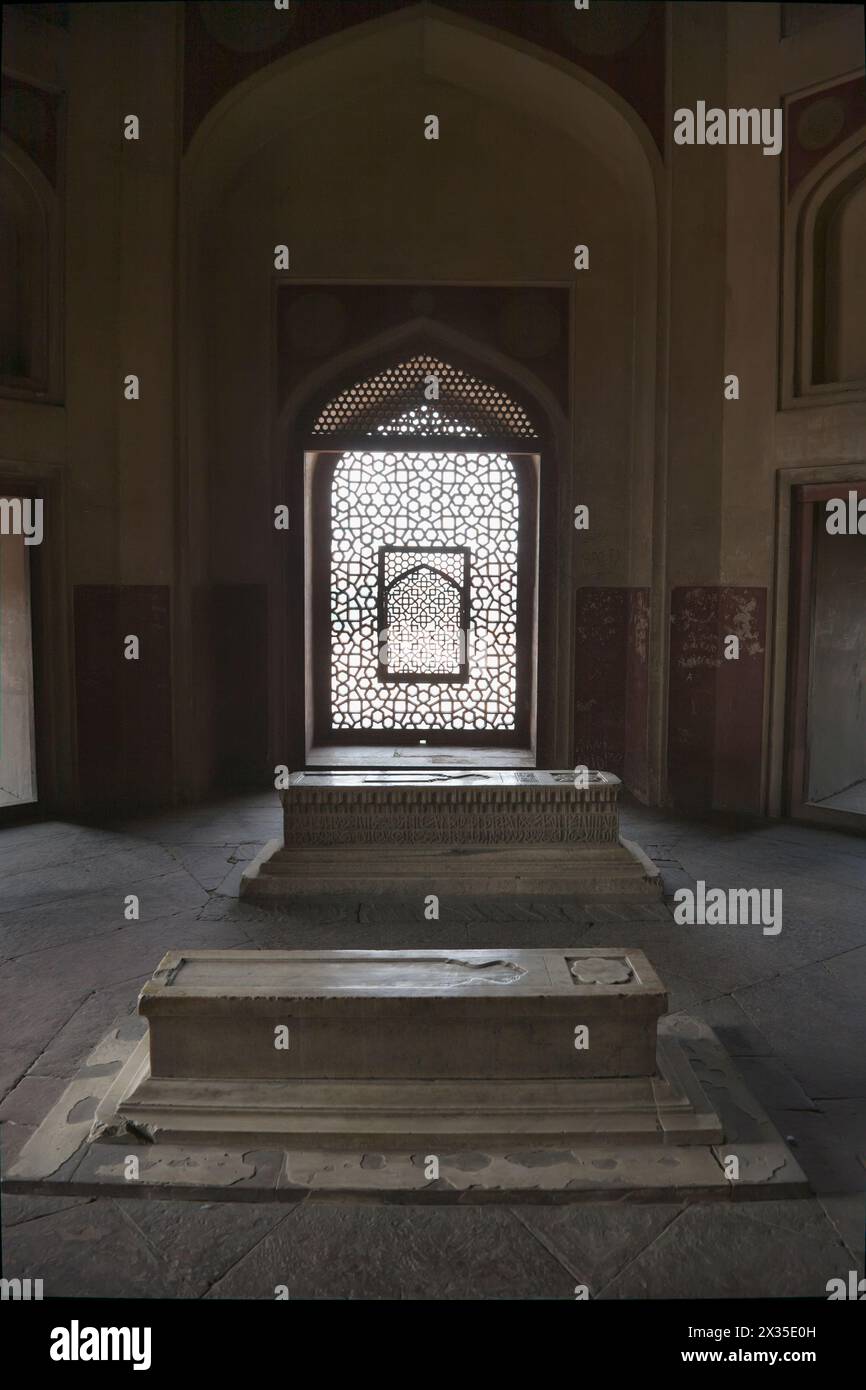 India, Delhi, Humayun's Tomb, built by Hamida Banu Begun in 1565-72 A.D ...