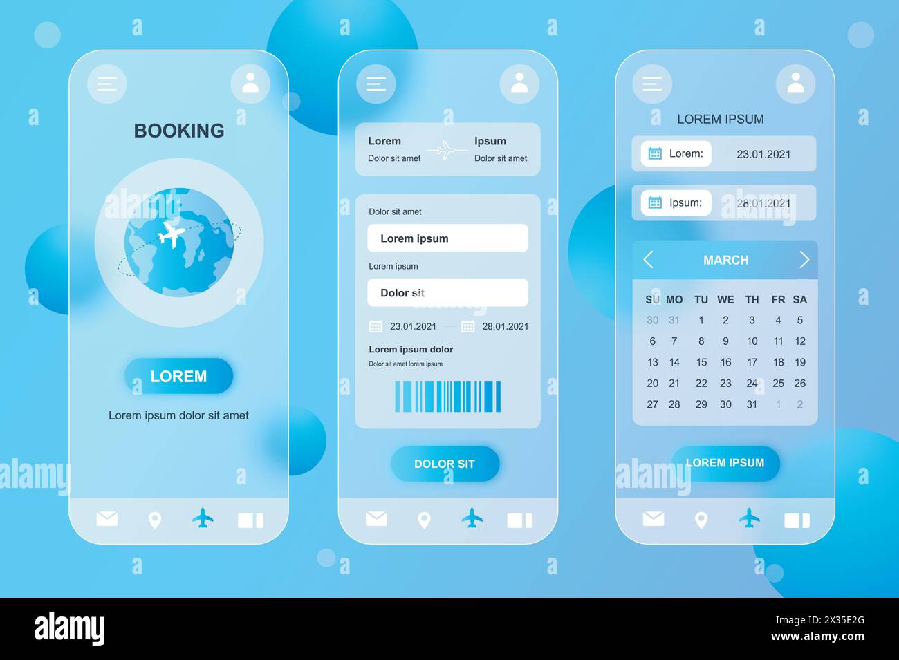 Boarding screen Stock Vector Images - Alamy
