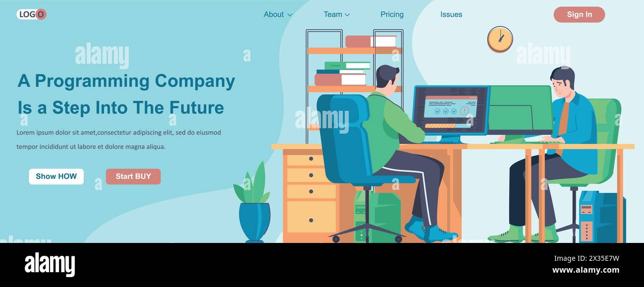 Future programmers Stock Vector Images - Alamy