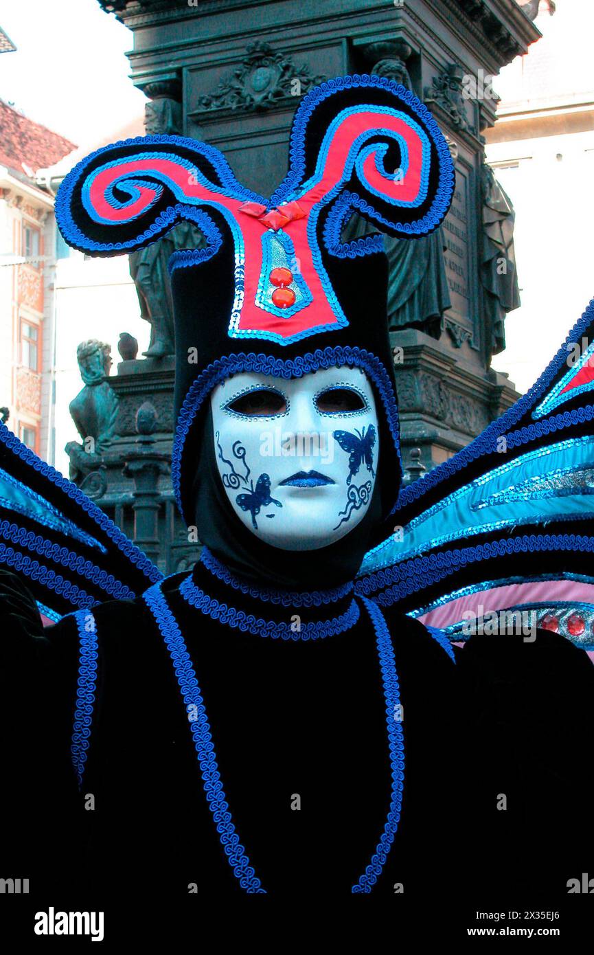 a female mask for imitating or pretending to be someone else female ...