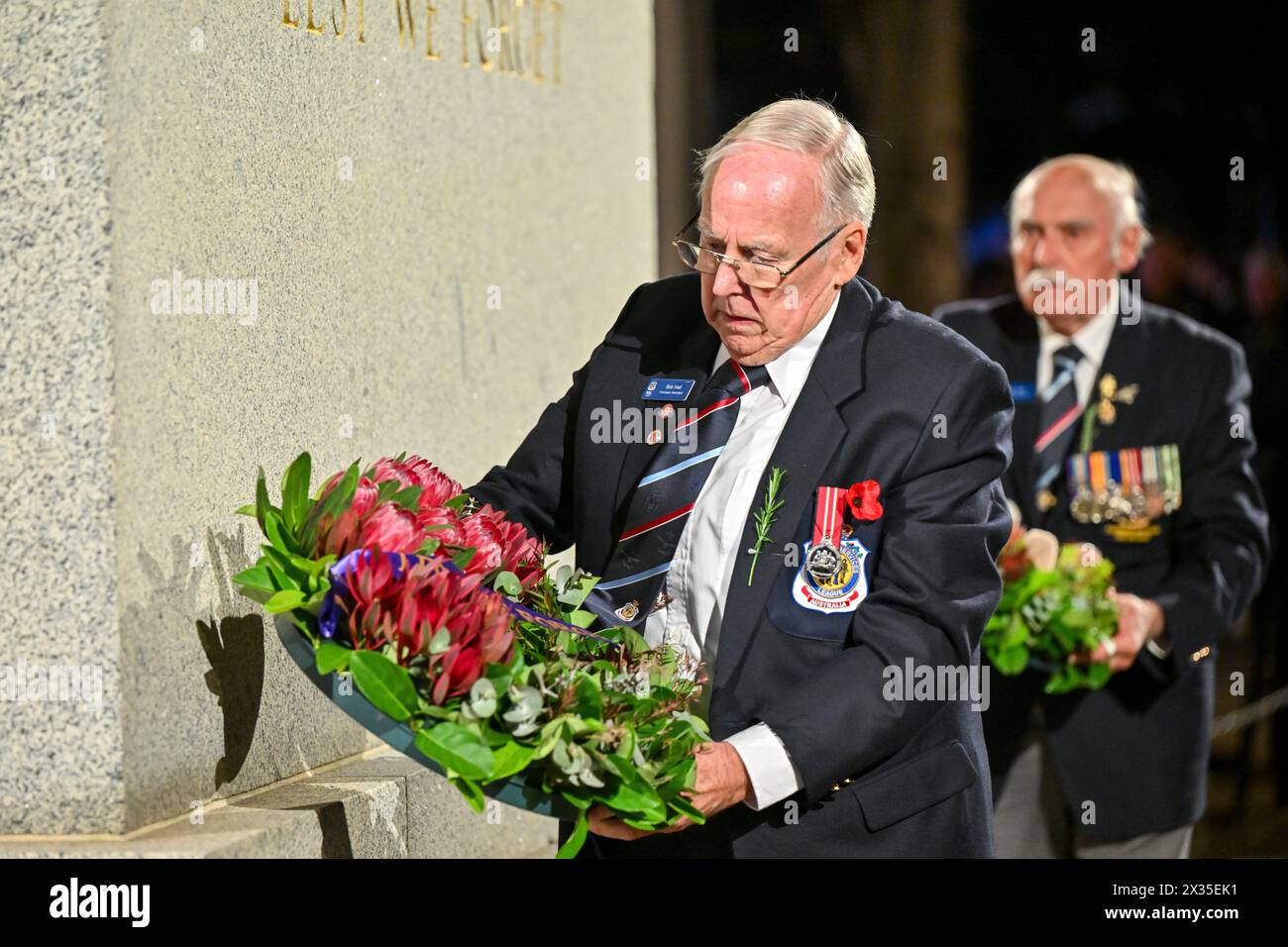 Members of the armed forces and the general public participate in the ...