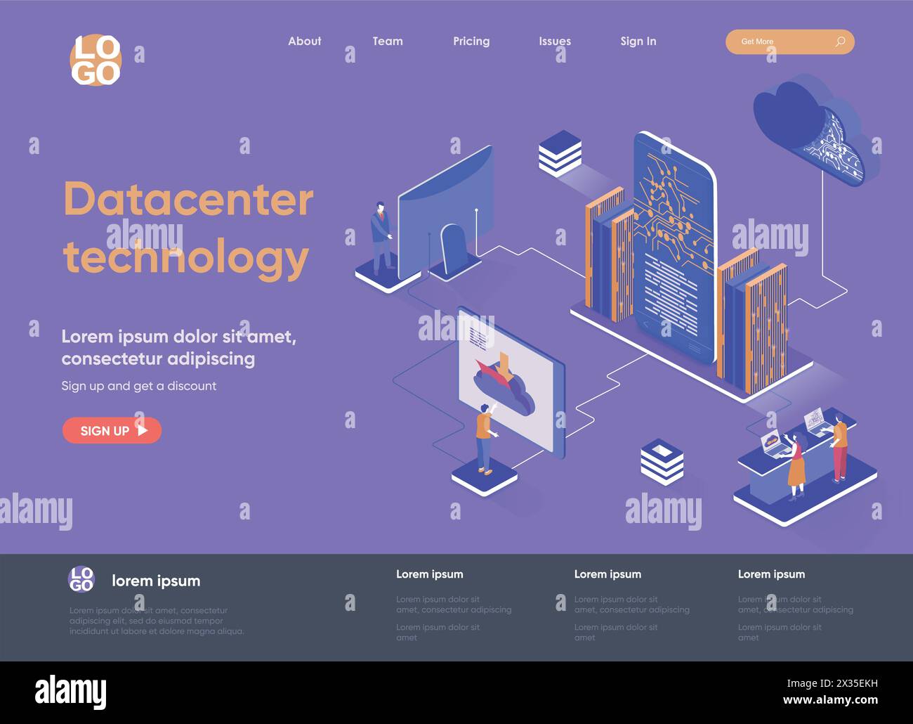 Data center technology hi-res stock photography and images - Alamy