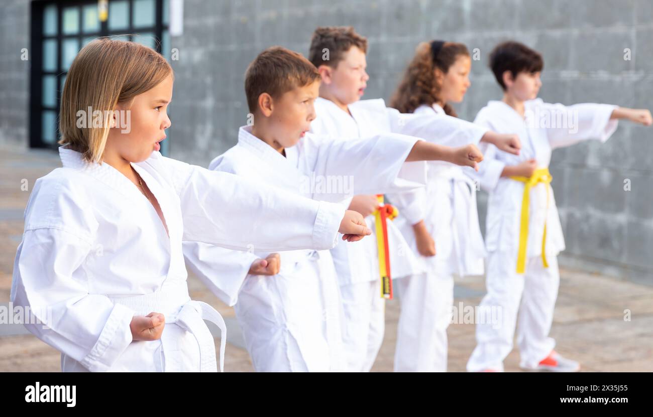 Aikido kids hi-res stock photography and images - Alamy