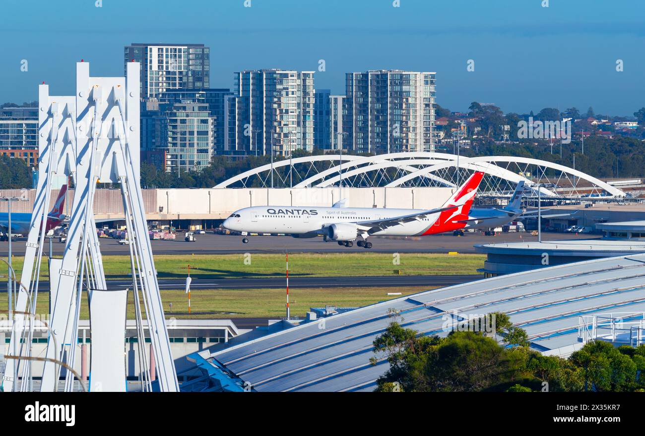 Sydney, Australia. 21 Apr 2024. The new Twin Arch Bridge across ...