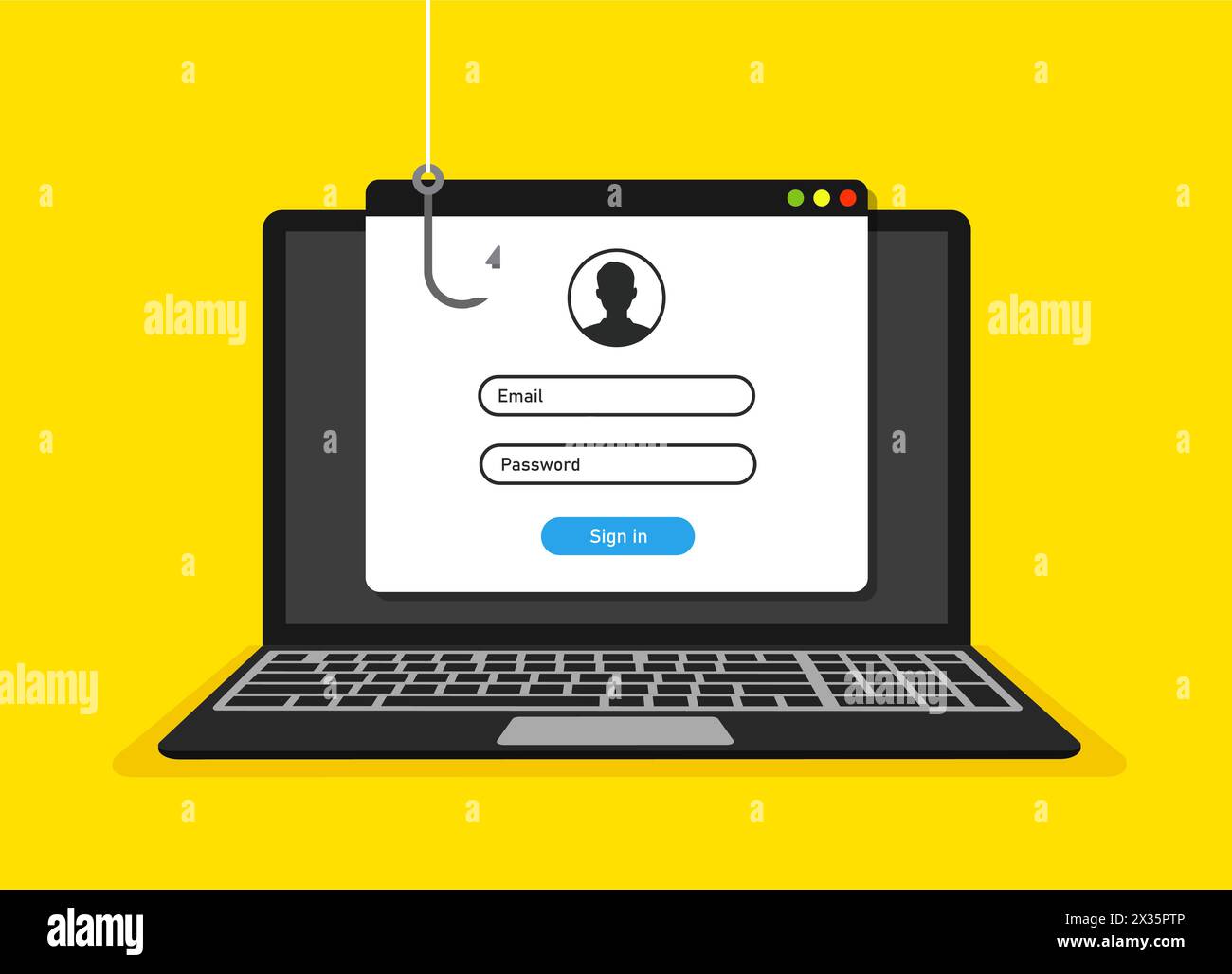 Creative hacking Stock Vector Images - Alamy