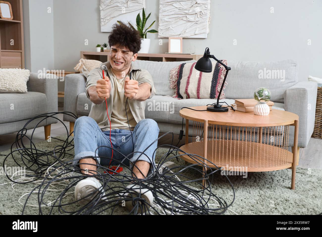 Electrical burn injury hi-res stock photography and images - Alamy