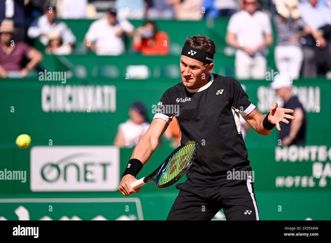 Paris, France. 13th Apr, 2024. Casper Ruud during the Rolex Monte-Carlo ...