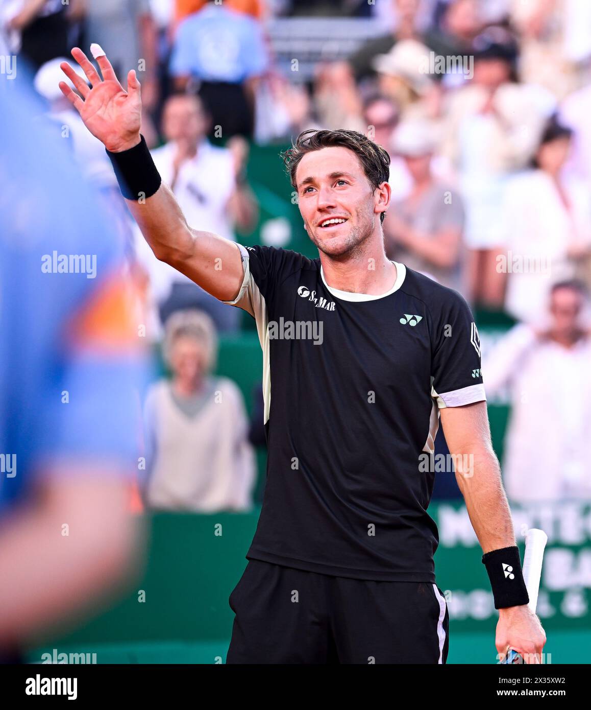 Paris, France. 13th Apr, 2024. Casper Ruud during the Rolex Monte-Carlo ...