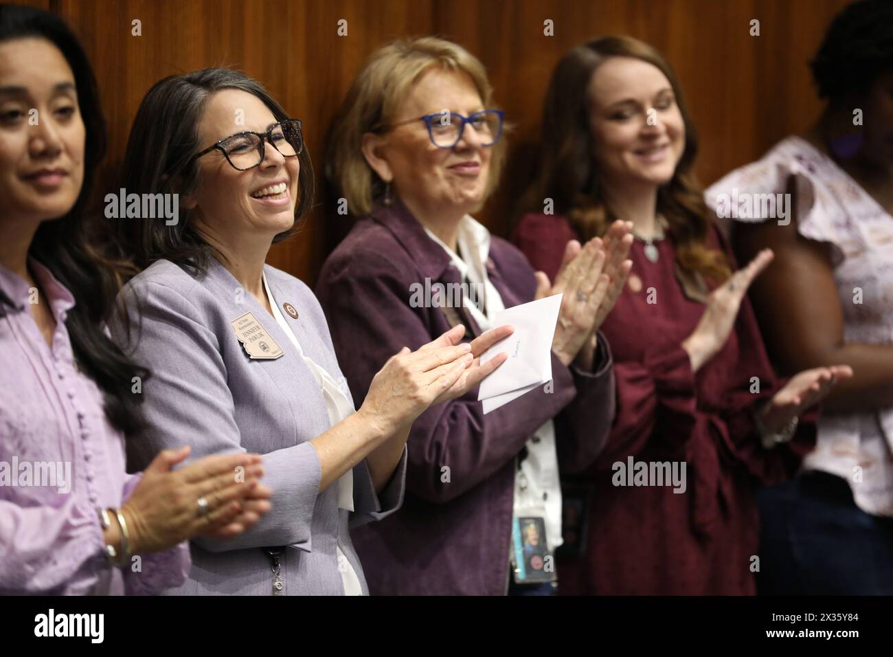 Phoenix, Arizona, USA. 24th Apr, 2024. State Representatives JENNIFER ...