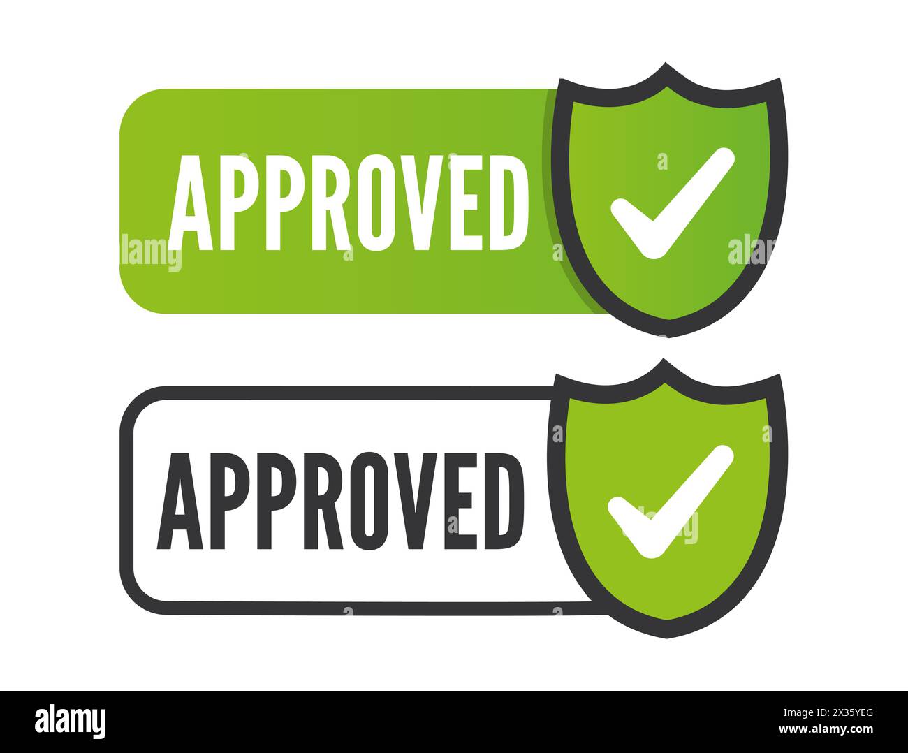 Approved stamp template Stock Vector Images - Alamy