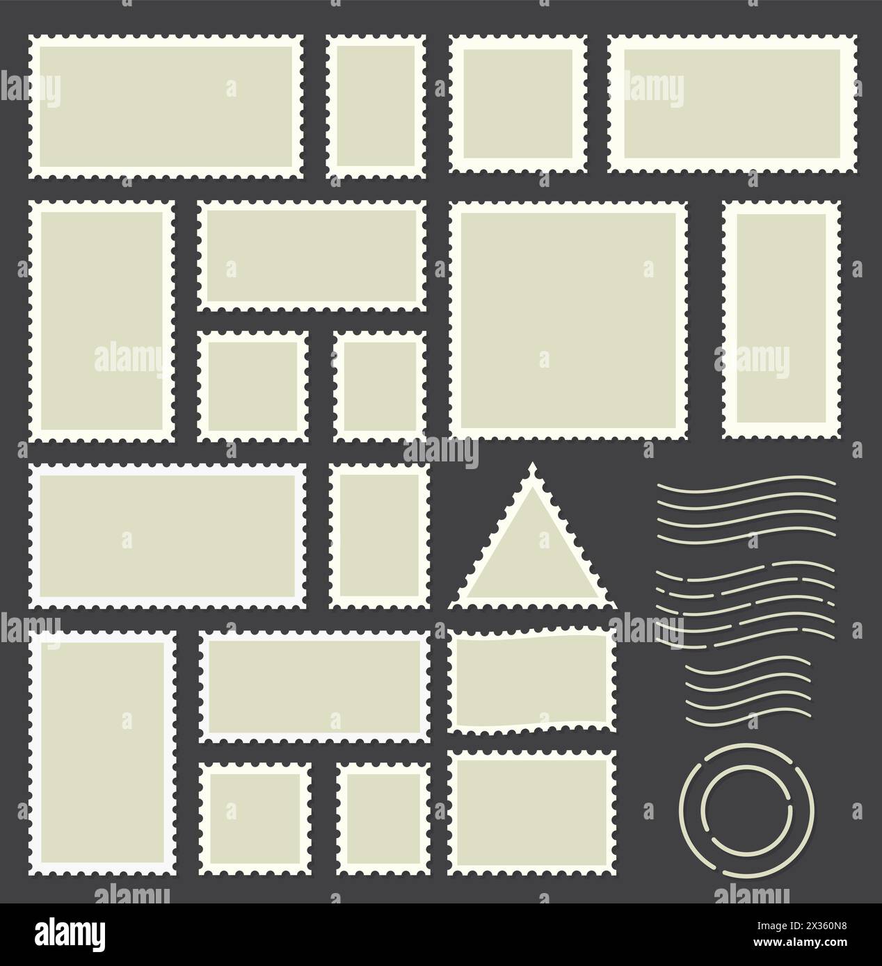 Vintage frames clipart Stock Vector Images - Alamy