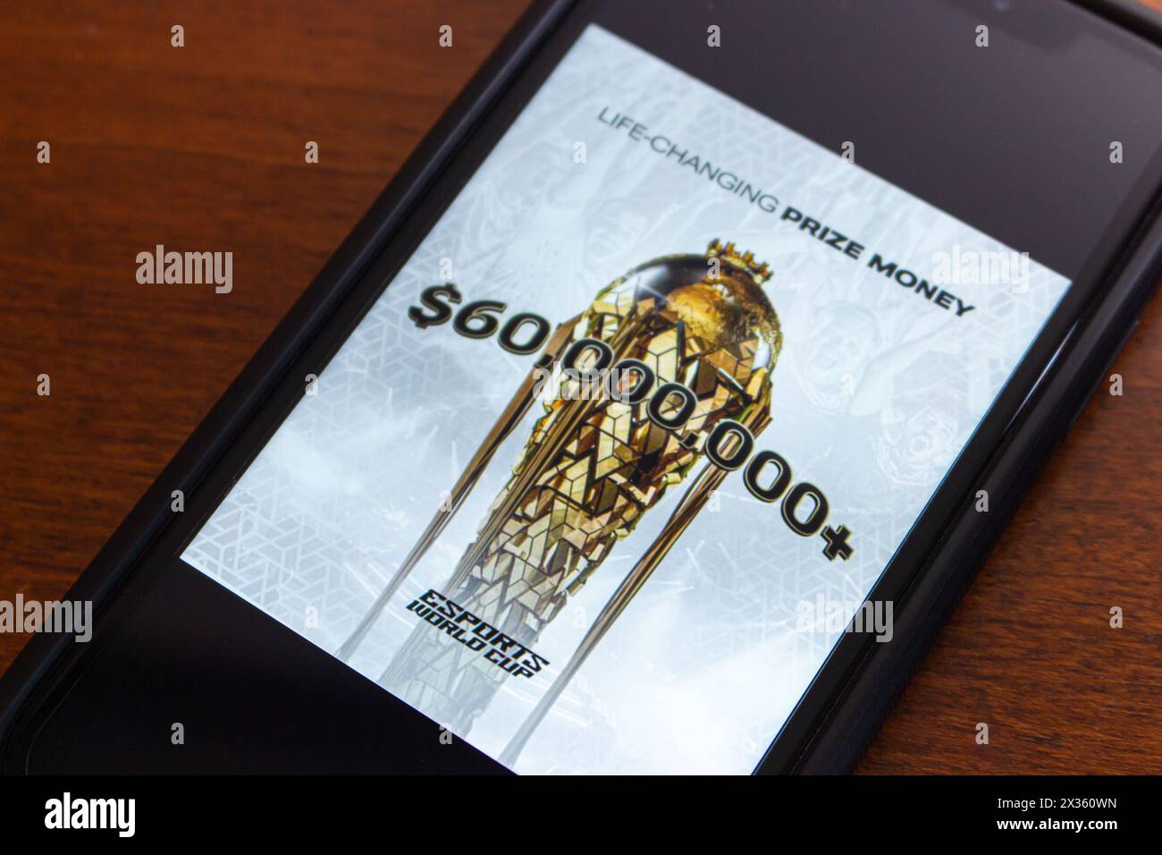 Ads for 2024 Esports World Cup with $60 million in prize money seen in ...
