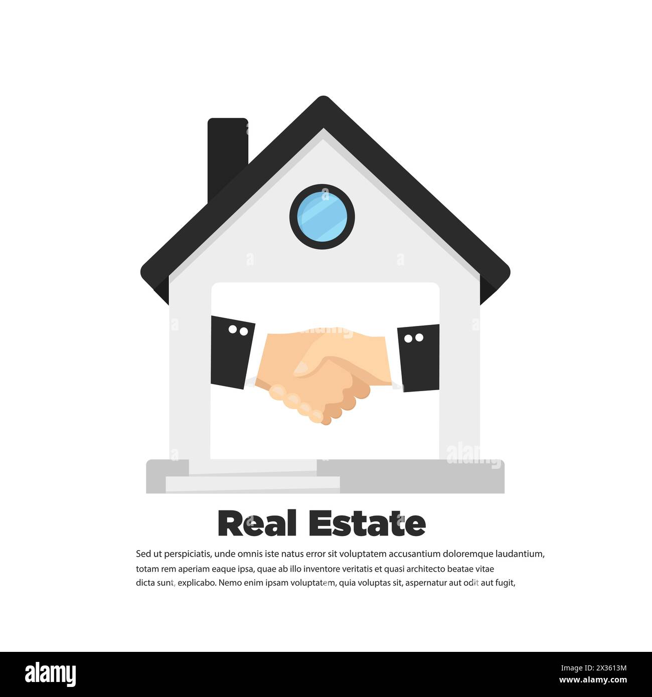 Formal estate Stock Vector Images - Alamy