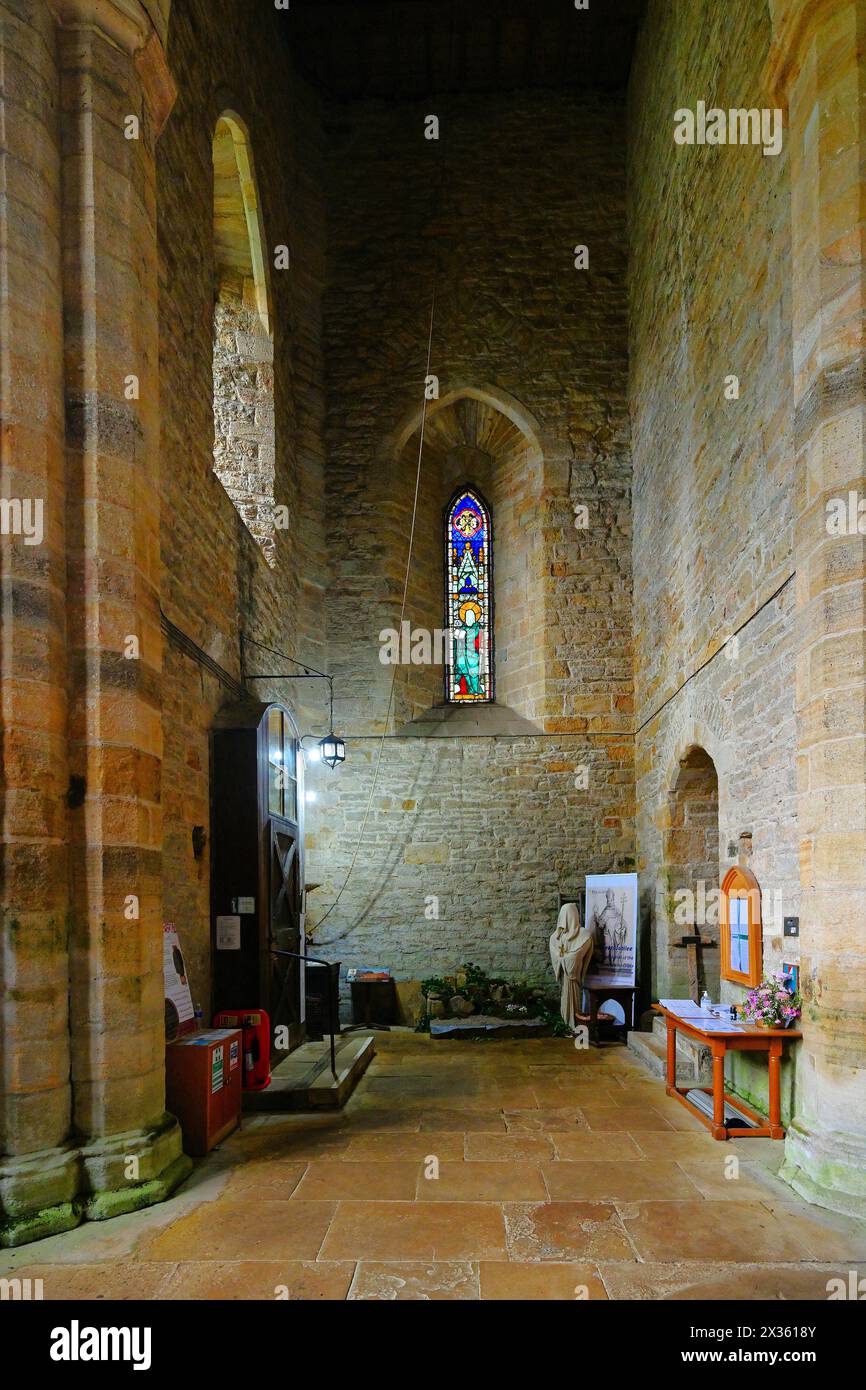12th century Blanchland Abbey in Northumberland a scheduled ancient ...