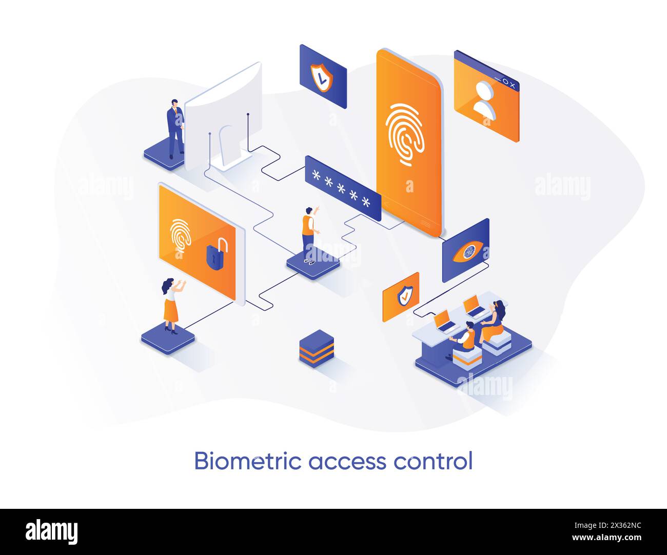 Concept of identification Stock Vector Images - Alamy