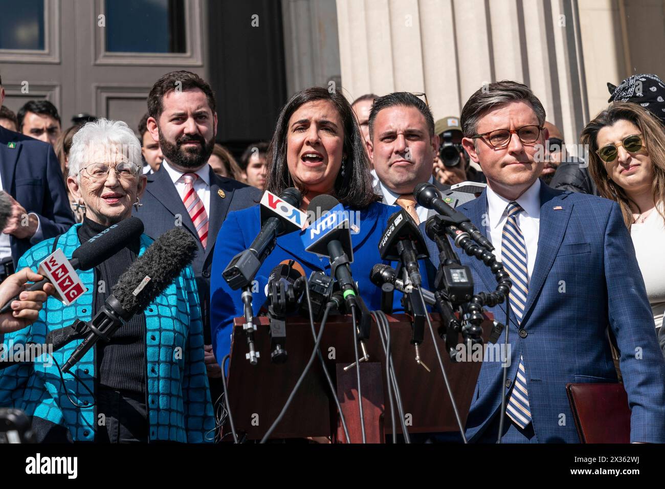 New York, New York, USA. 24th Apr, 2024. US Representative Nicole ...