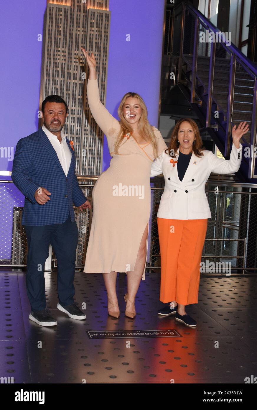 New York, NY, USA. 24th Apr, 2024. Peter Anevski, CEO of Progyny, Iskra ...
