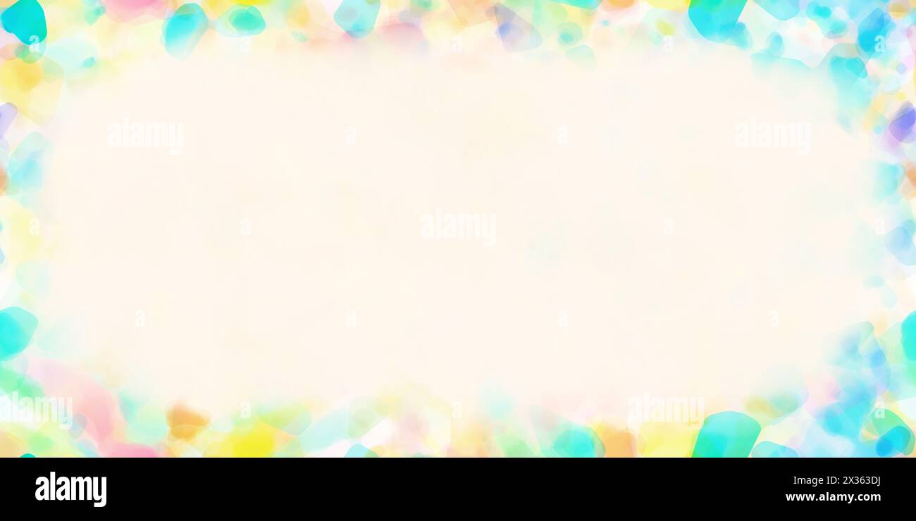 Colorful abstract art frame background Stock Photo - Alamy