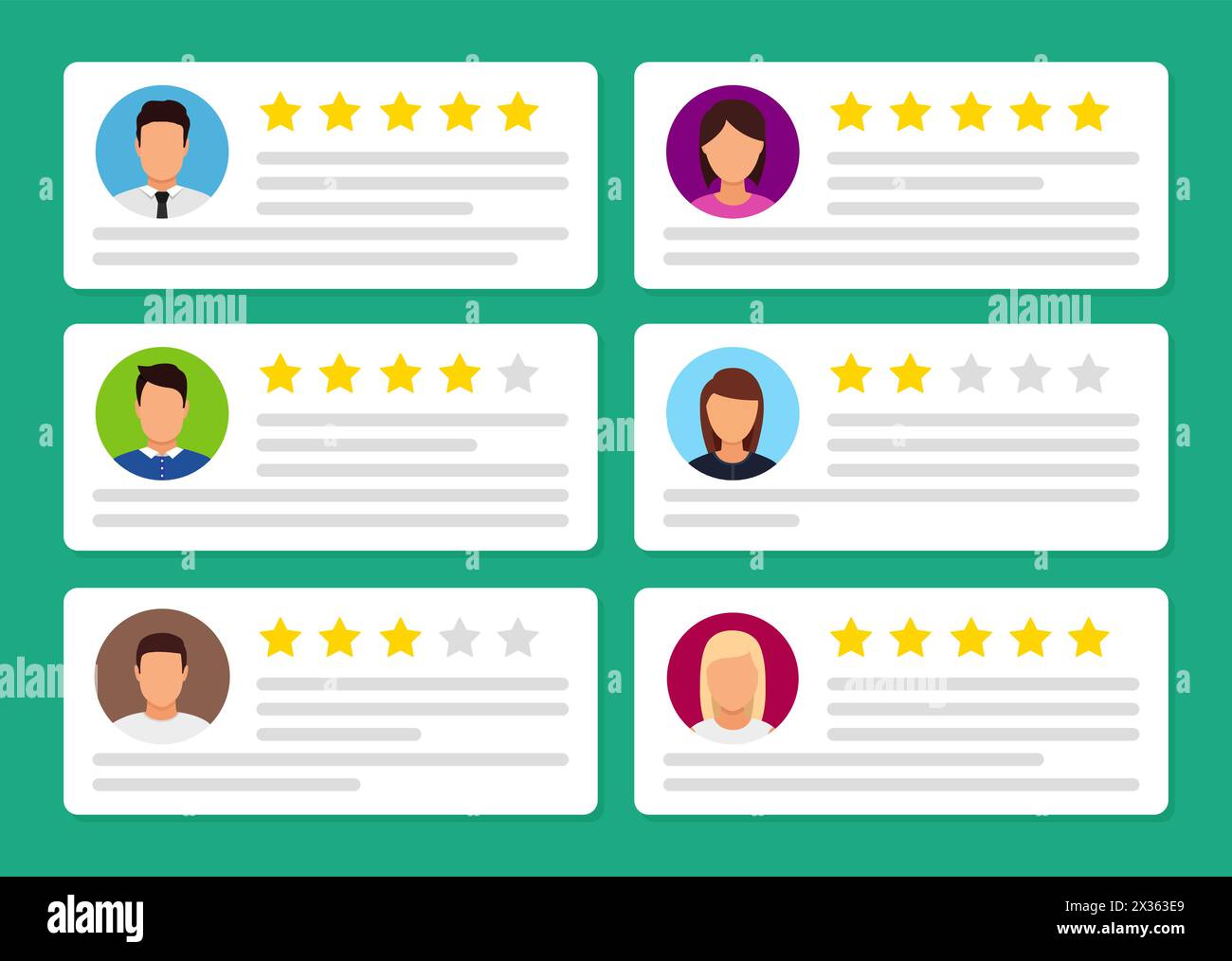 Digital user feedback vector vectors hi-res stock photography and ...