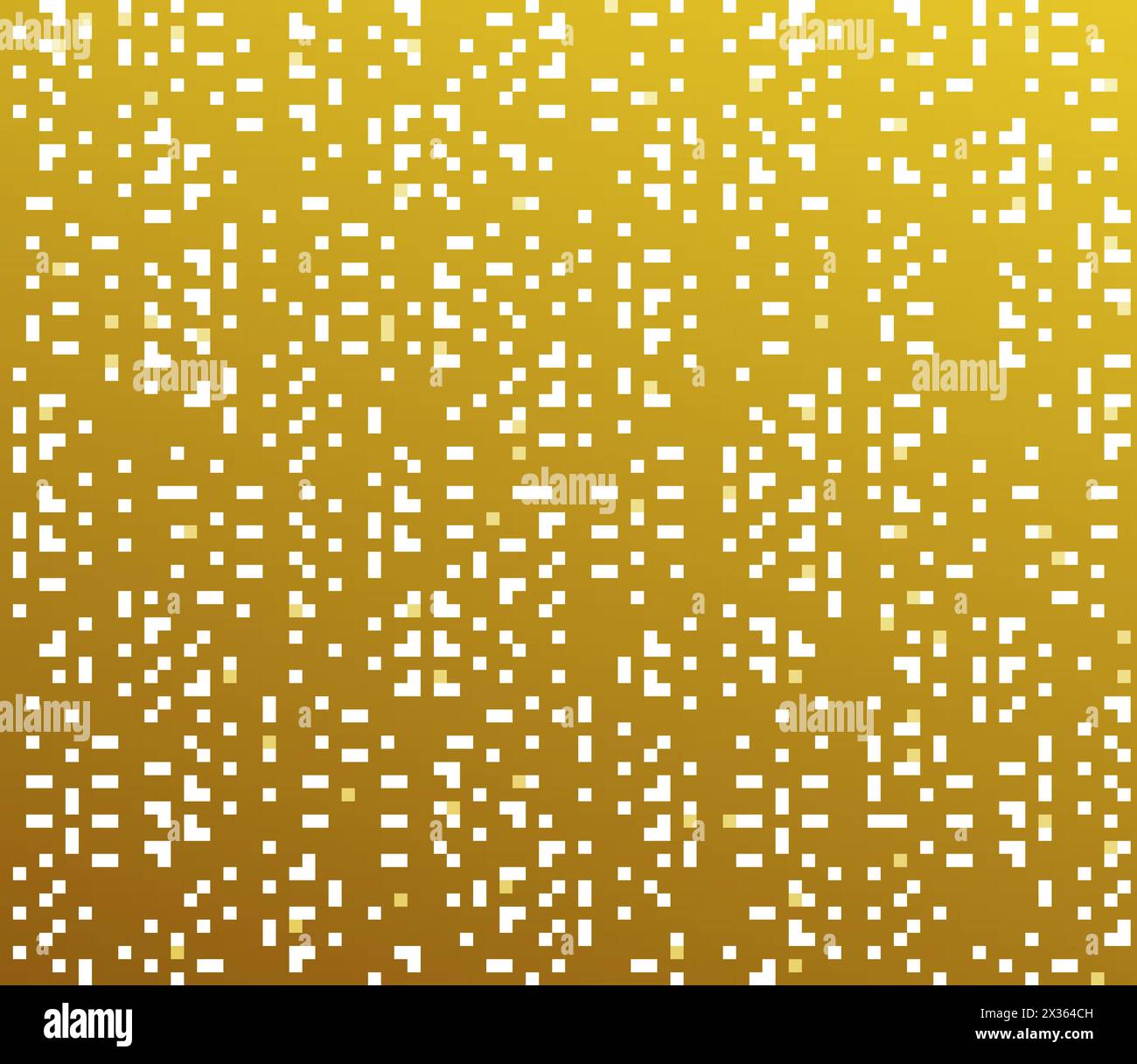 Golden glittery geometric pattern. Vector abstract gold foil texture background of seamless ...
