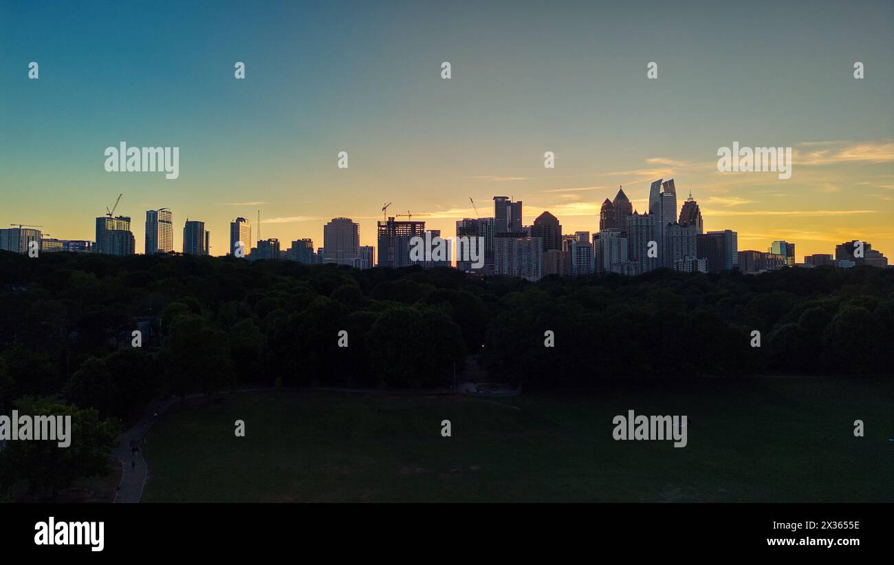 Downtown atlanta buildings hi-res stock photography and images - Alamy