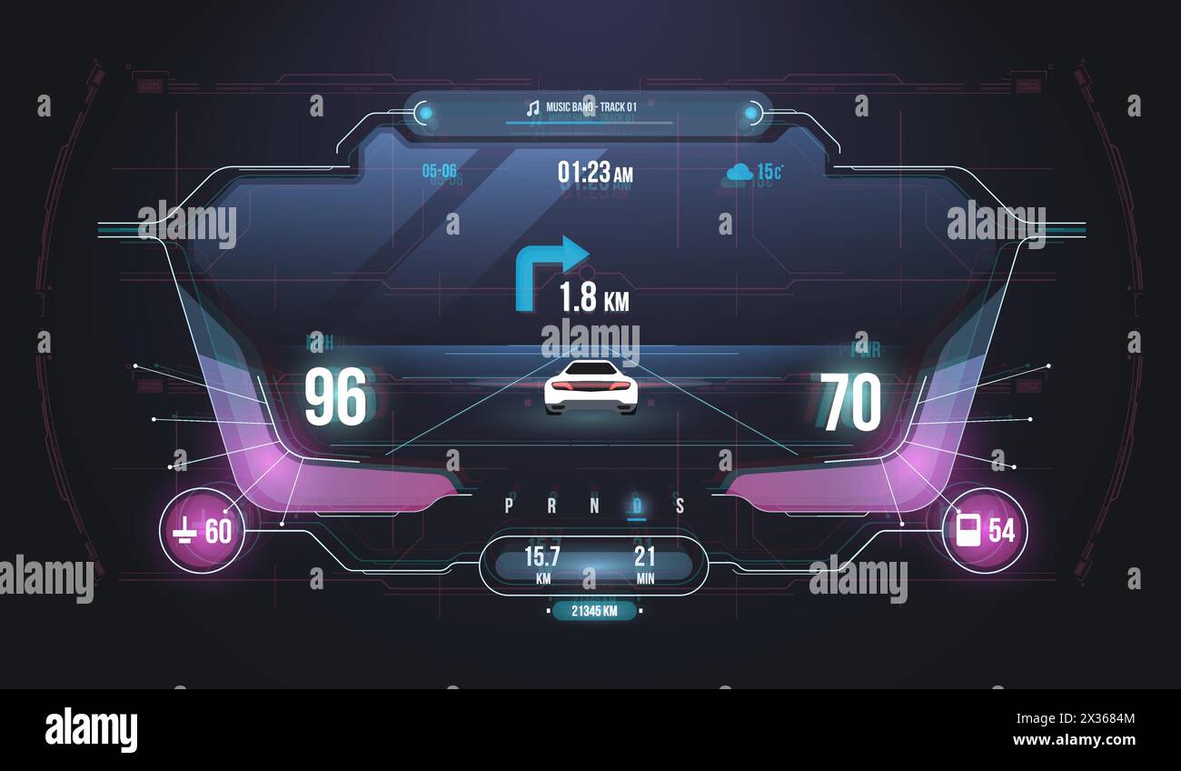 Cars infographic ui, analysis and diagnostics in the hud style. Modern ...