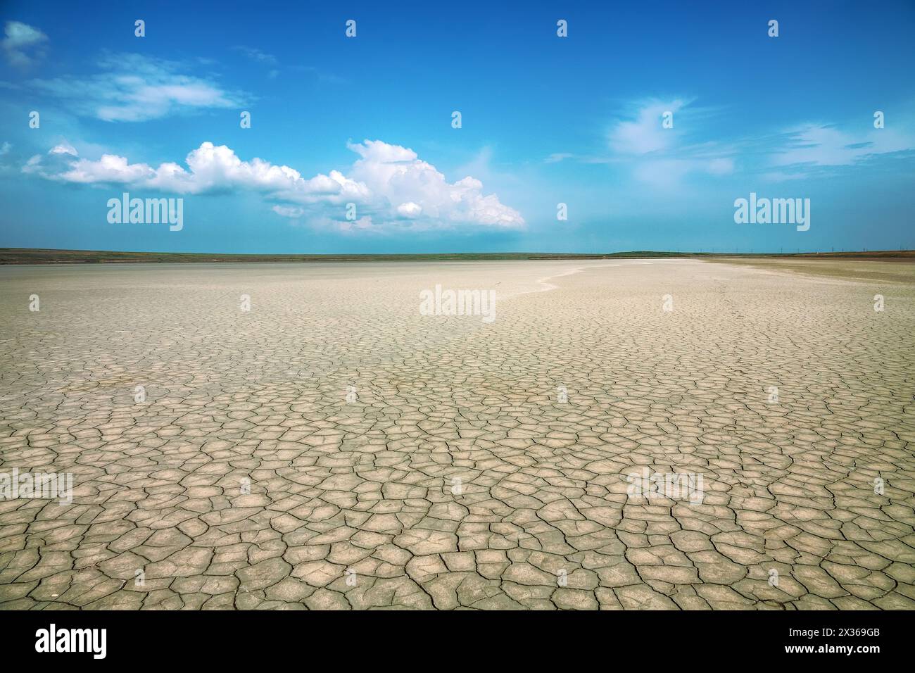 Image of heat and drought. Global warminga (man-made climate change ...