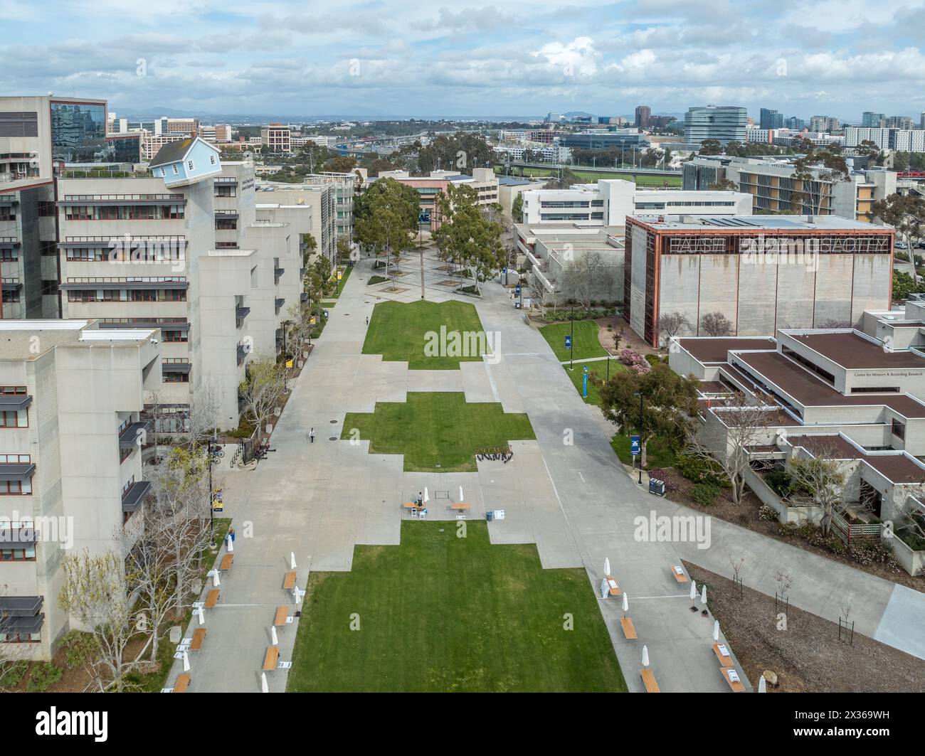 Aerial view of Warren Mall and Fallen Star house/ It sits atop Jacobs ...