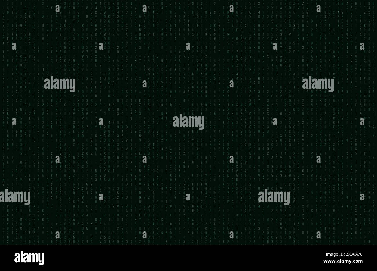 Green Hexadecimal Computer Code Abstract Matrix Background Hacker Attack Generated Computer 4174
