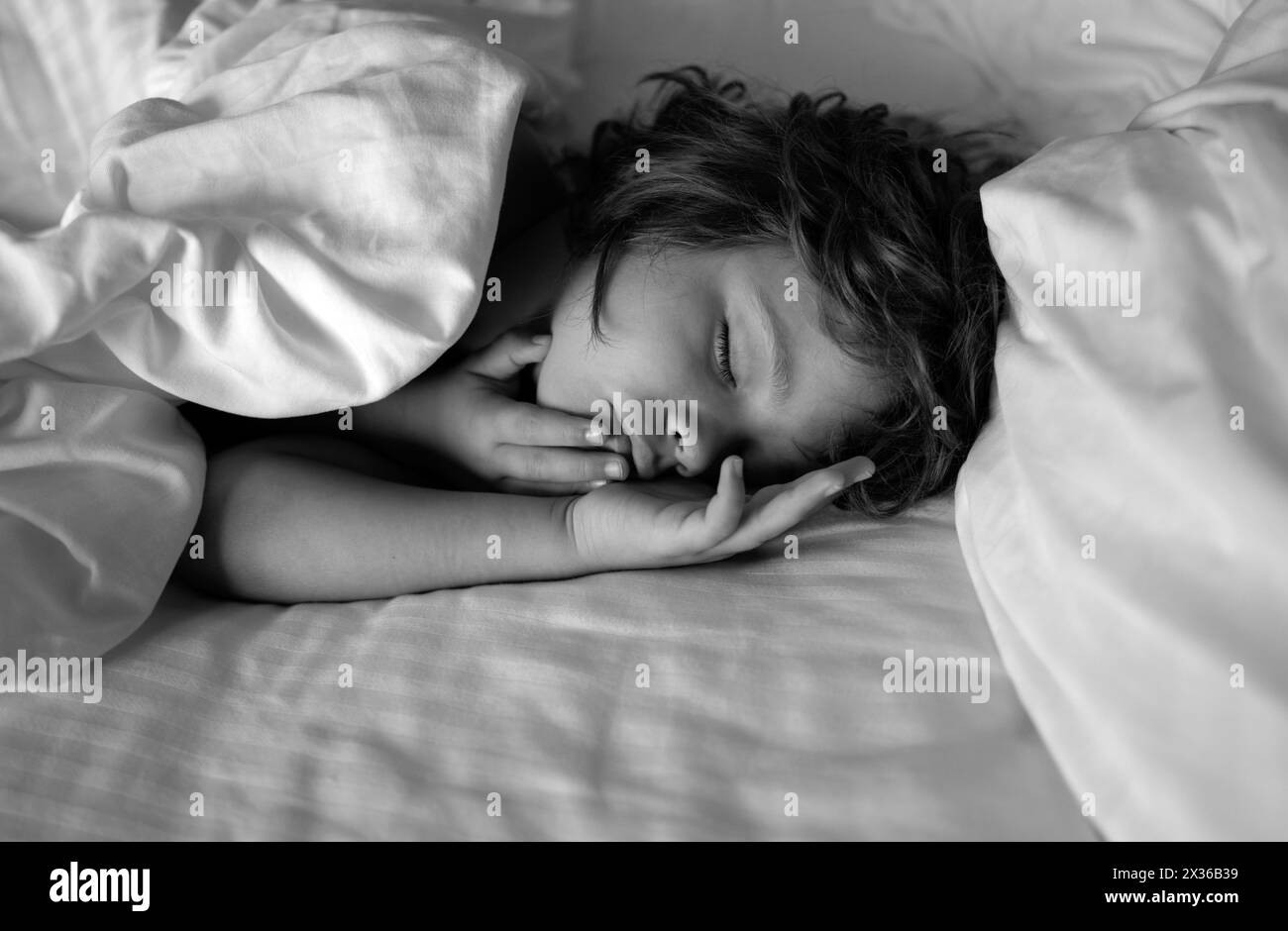 Calm night time with child hi-res stock photography and images - Alamy