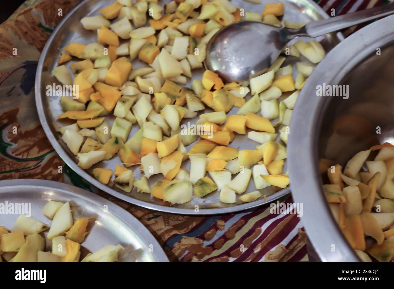 Vegetable pickle making process hi-res stock photography and images - Alamy