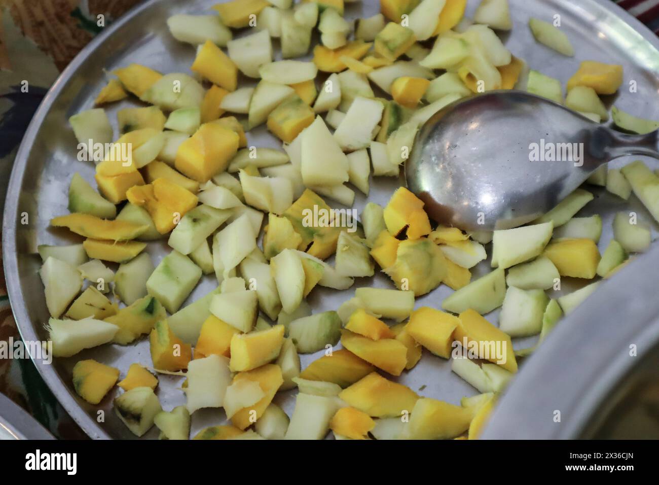 Mango pickle making hi-res stock photography and images - Alamy
