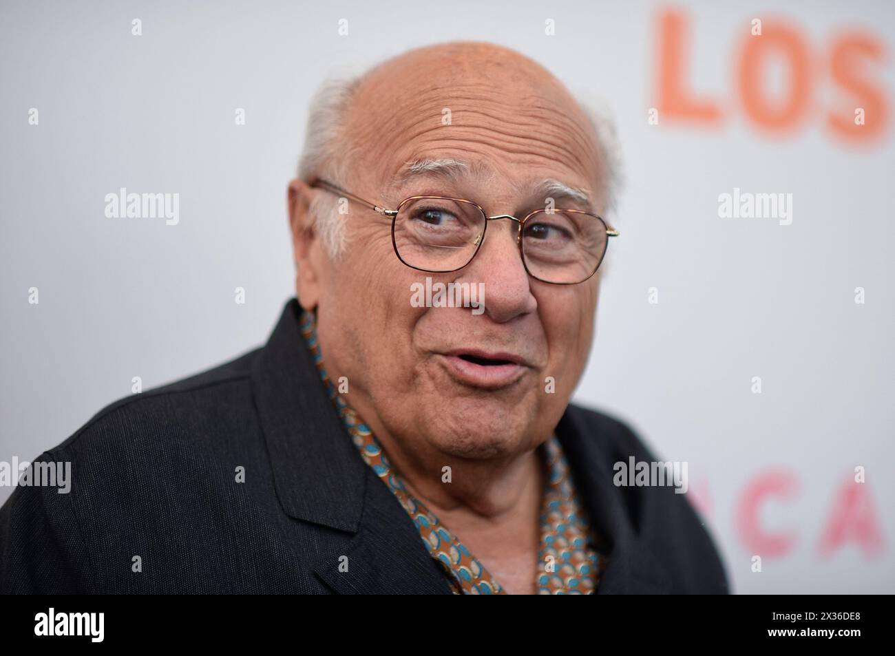 Danny DeVito arrives at the premiere of "Poolman" on Wednesday, April ...