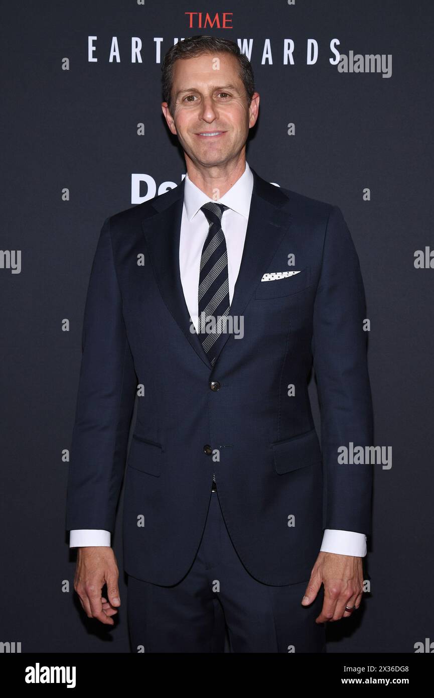 New York, USA. 24th Apr, 2024. TIME COO Mark Howard attends the 2024 ...