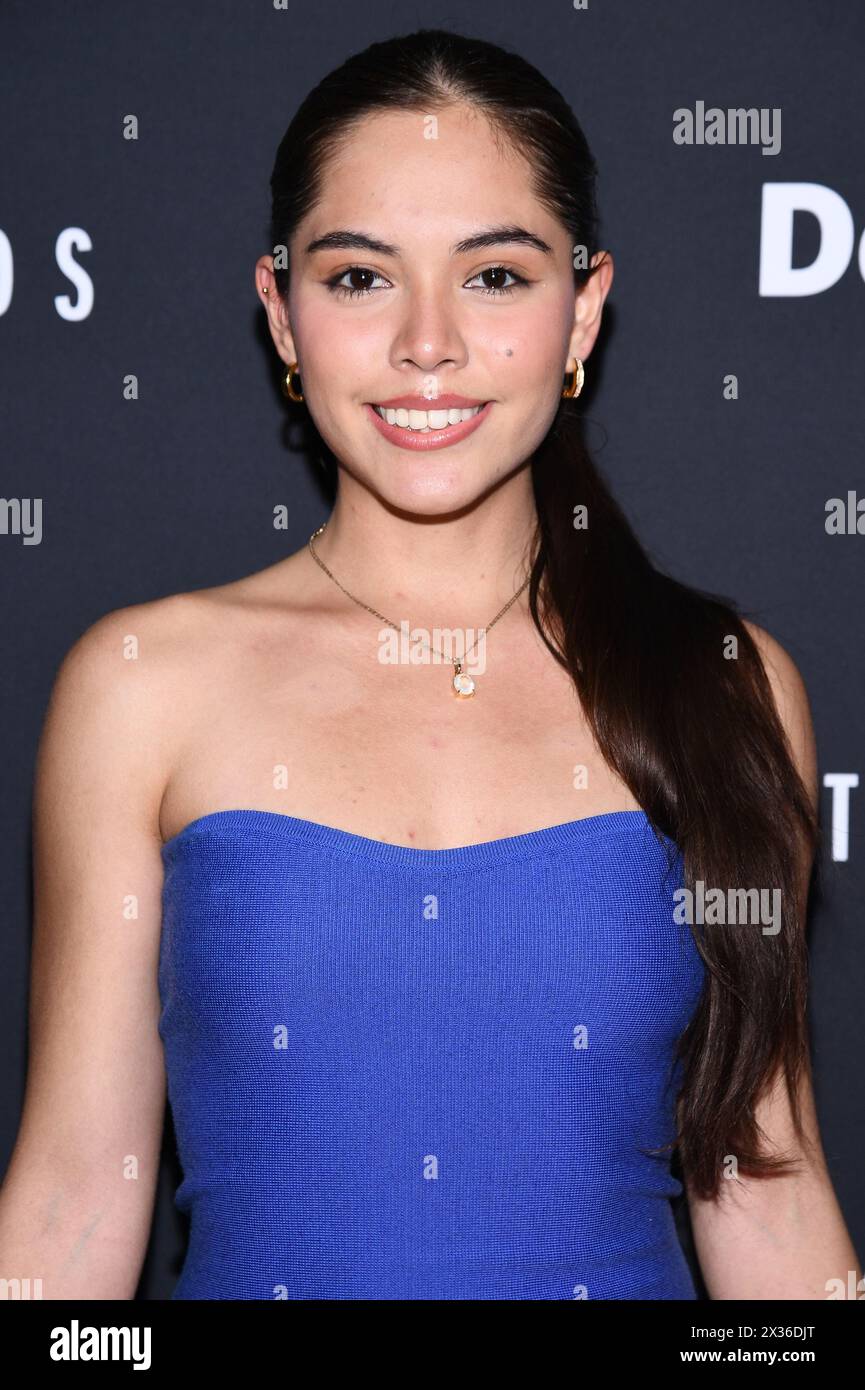 New York, USA. 24th Apr, 2024. Xiye Bastida attends the 2024 TIME Earth ...