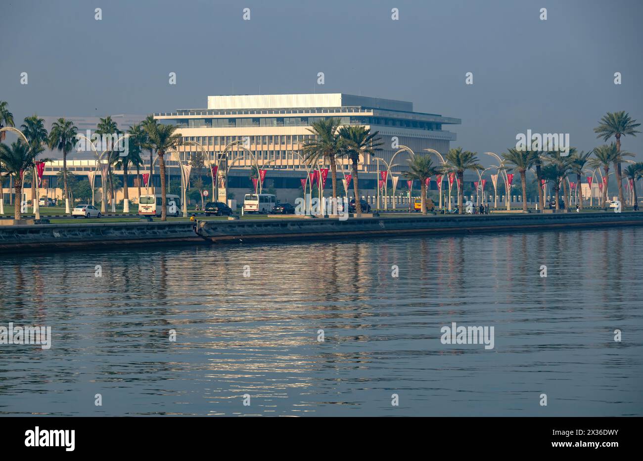 The Ned Doha Newley Open Hotel at Corniche Stock Photo - Alamy