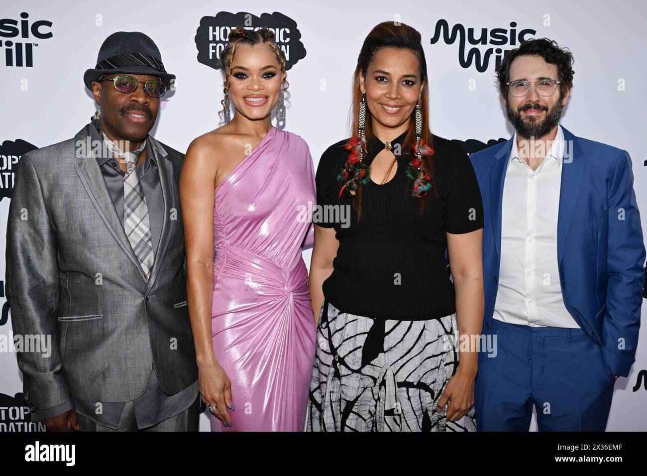 April 24, 2024, Los Angeles, California, USA: Michael Bearden, Andra ...