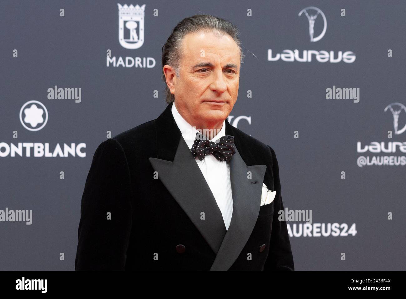 Andy Garcia poses on the red carpet during Montblanc presents The ...
