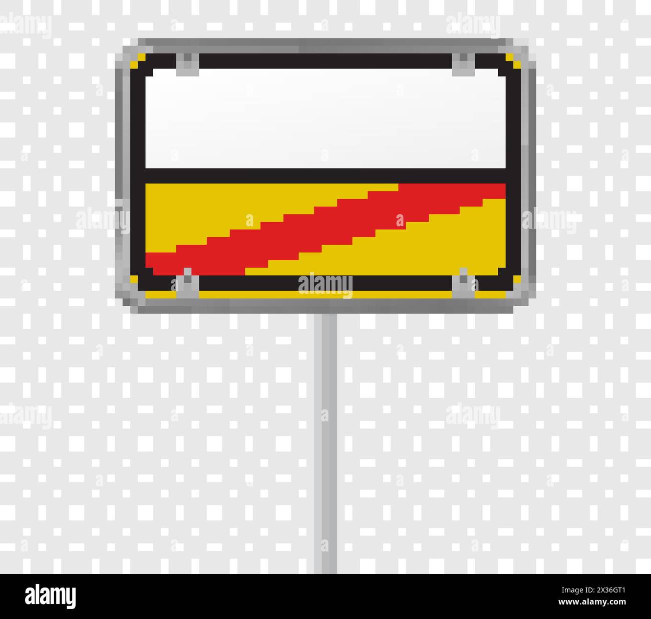 German speed limit sign Stock Vector Images - Alamy