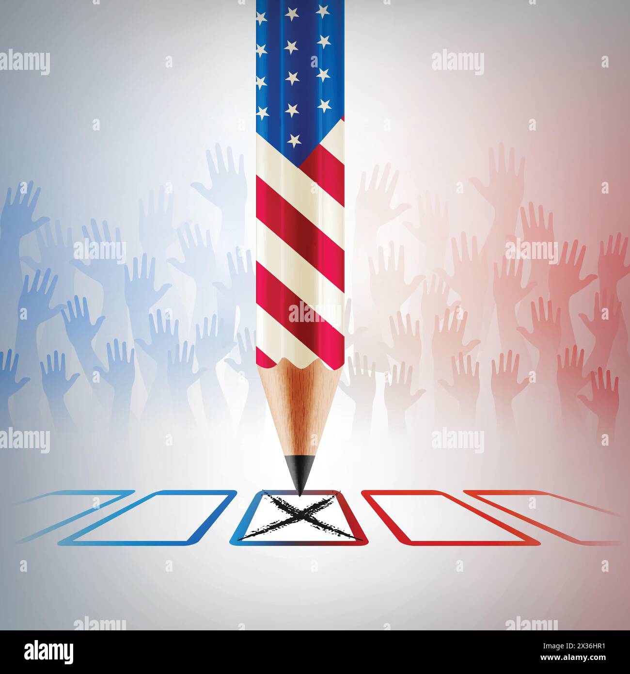 United States Vote.American Election day.vector illustration eps 10 ...